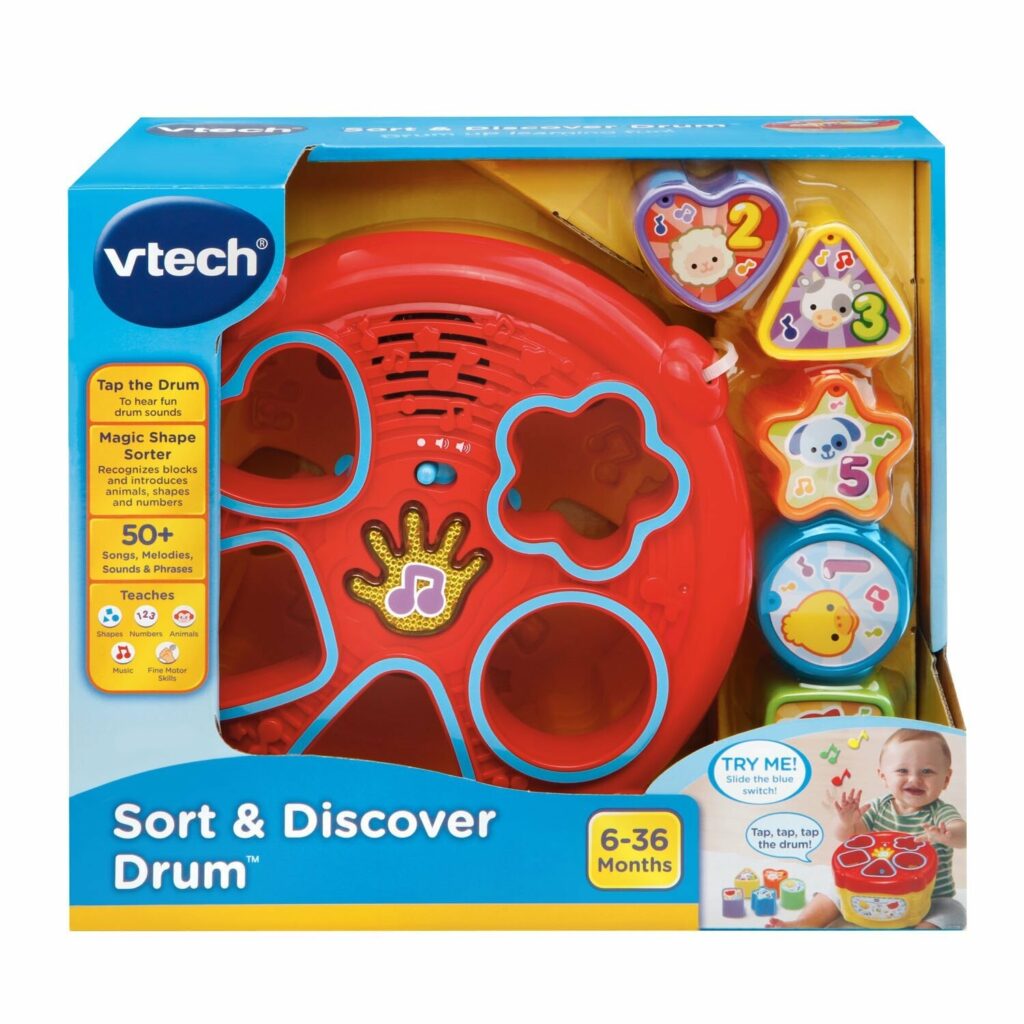 VTech Sort and Discover Drum » Yummy Kids
