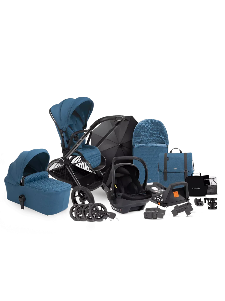 iCandy Core Pushchair and Carrycot - Complete Car Seat Bundle » Yummy Kids