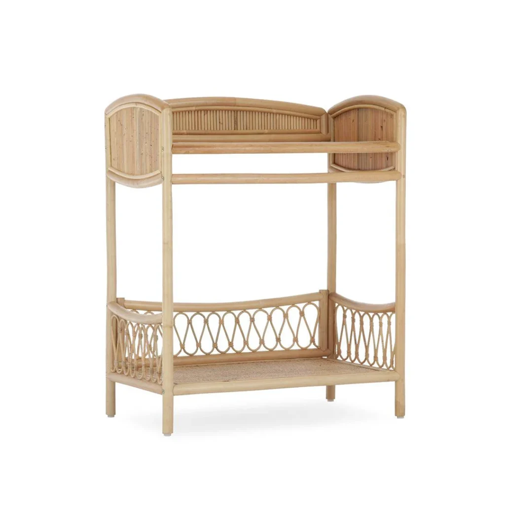 CuddleCo Aria Changer + Hanging Rail - Rattan » Yummy Kids